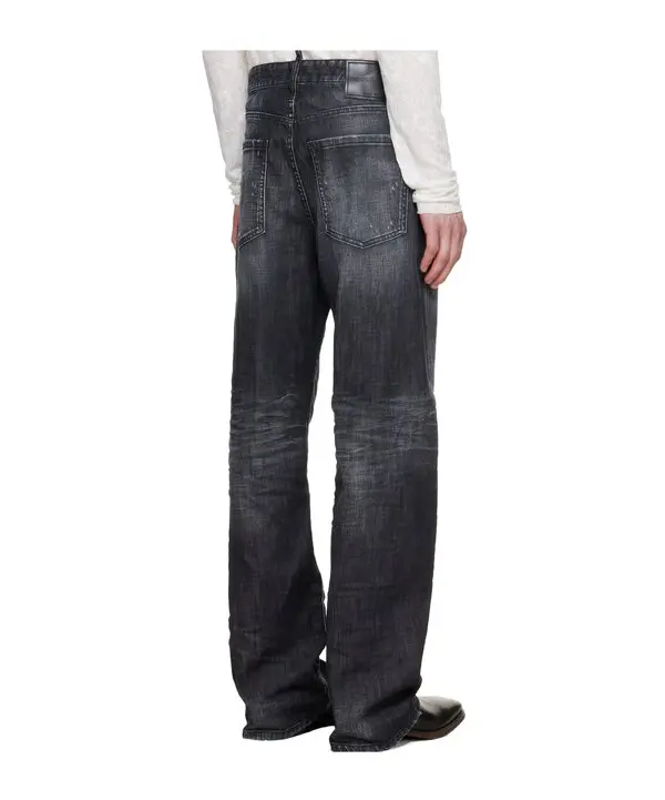 Dsquared2 Belt Loop Jeans - Black