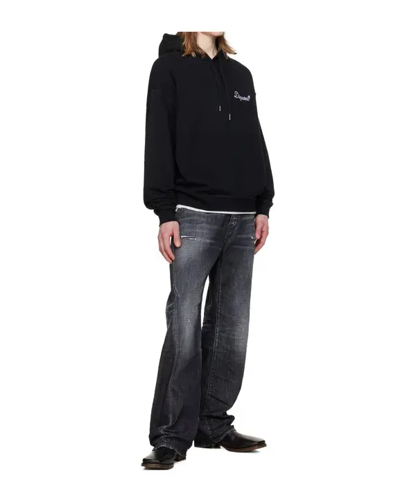 Dsquared2 Belt Loop Jeans - Black