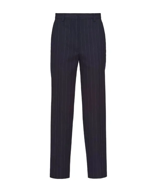 Prada Pinstriped Tailored Trousers