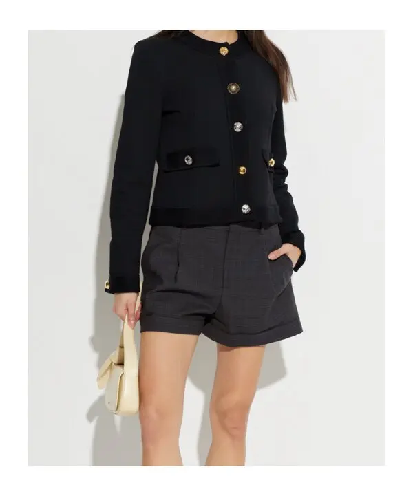 Moschino Long-sleeve Knitwear With Button Detailing