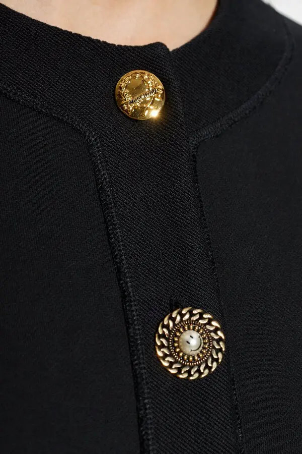 Moschino Long-sleeve Knitwear With Button Detailing