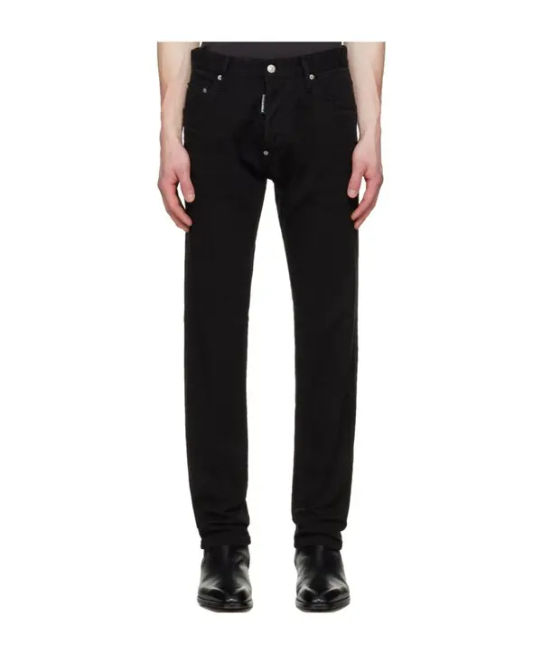 Dsquared2 Teddy Belt Loop Jeans - Black
