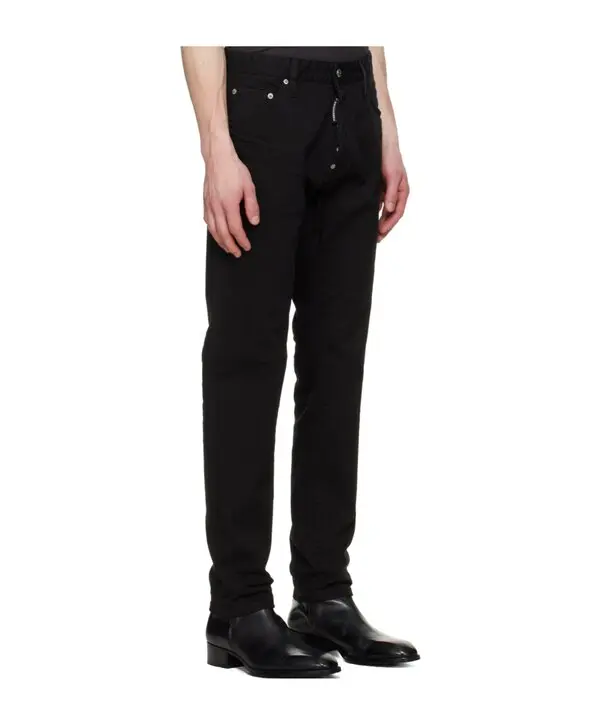 Dsquared2 Teddy Belt Loop Jeans - Black