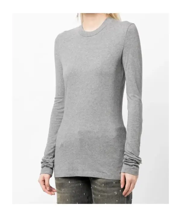 Off-White Diag-stripe Long-sleeve T-shirt - Grey