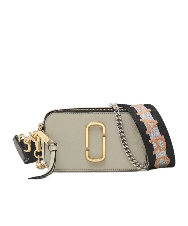 Marc Jacobs The Colorblock Chain Snapshot Shoulder Bag By - Dust Multi
