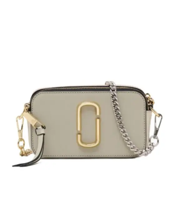 Marc Jacobs The Colorblock Chain Snapshot Shoulder Bag By - Dust Multi