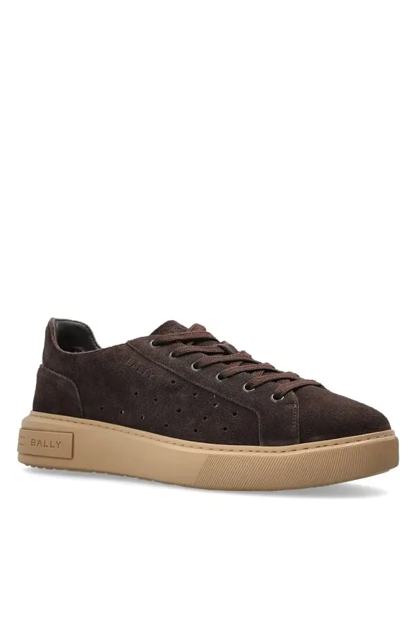 Bally Lift Perforated Low-top Sneakers - Brown