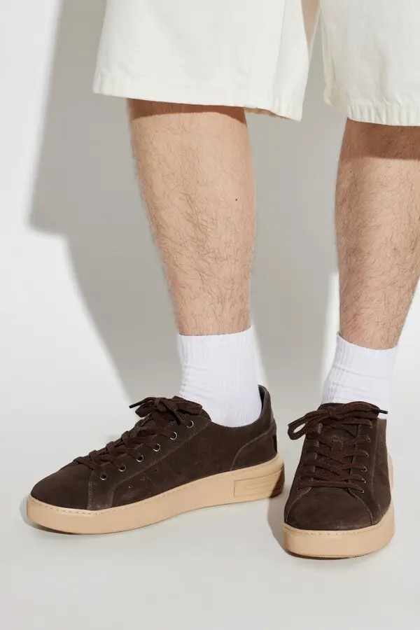 Bally Lift Perforated Low-top Sneakers - Brown