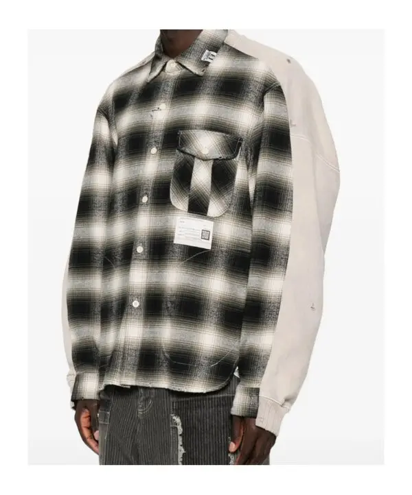 Mihara Yasuhiro Plaid Shirt
