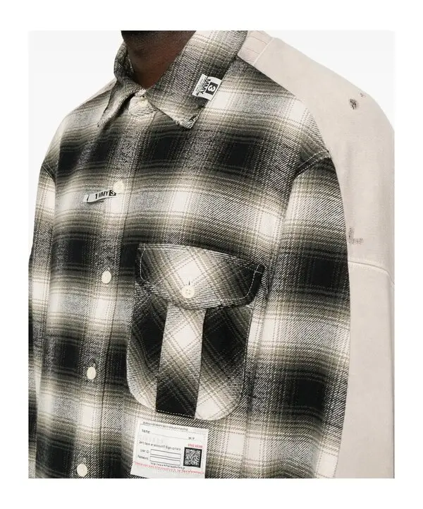 Mihara Yasuhiro Plaid Shirt