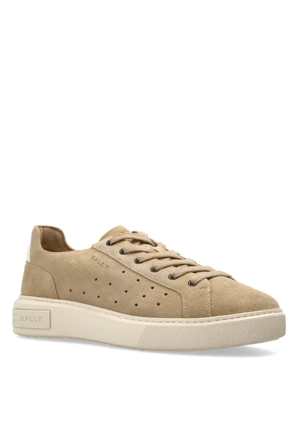 Bally Lift Perforated Low-top Sneakers - Beige