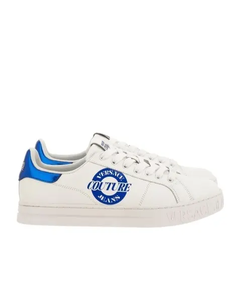 Versace Logo Low-top Sneakers - White