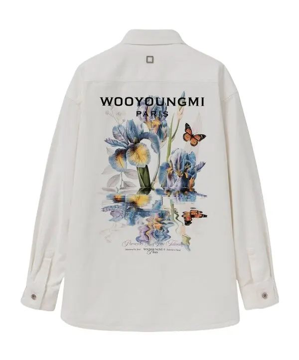 WOOYOUNGMI Floral Back Print Shirt - No