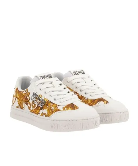 Versace Low Top Sneakers - White
