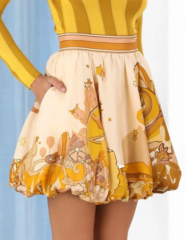 Zimmermann Printed Skirt