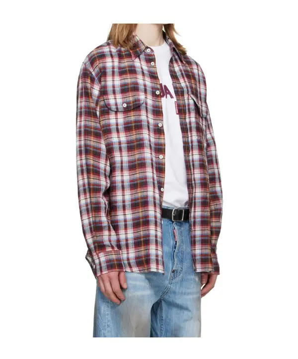 Dsquared2 Plaid Shirt - Multicolor