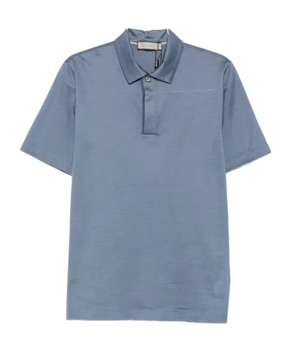 Canali Short-sleeved Polo Shirt