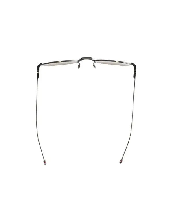 Thom Browne Geometric Frame Sunglasses - Silver