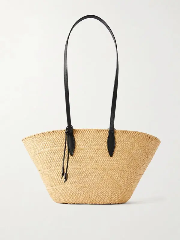 HUNTING SEASON Market Raffia Tote