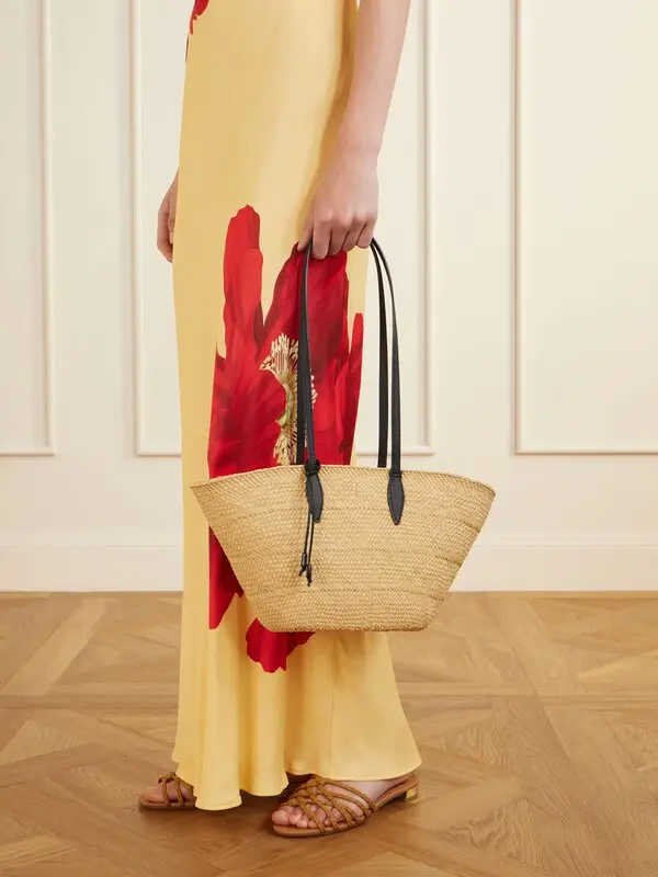 HUNTING SEASON Market Raffia Tote