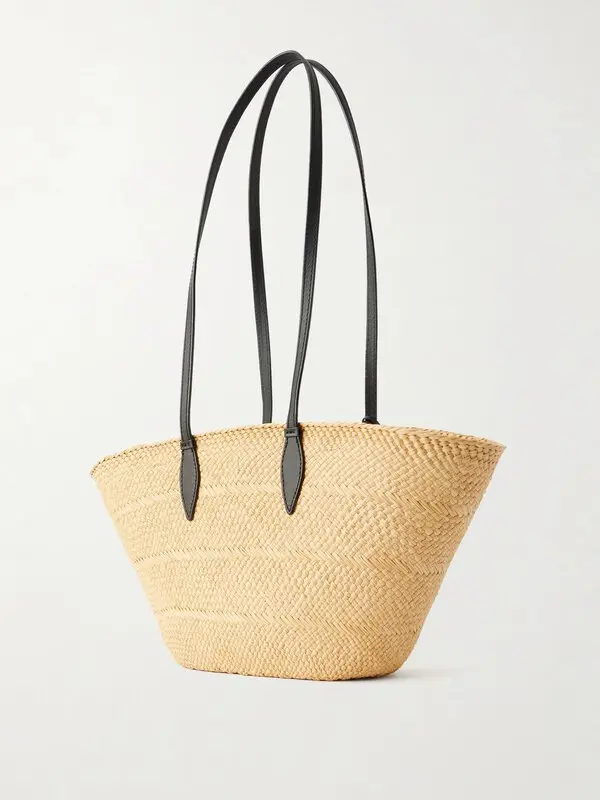 HUNTING SEASON Market Raffia Tote