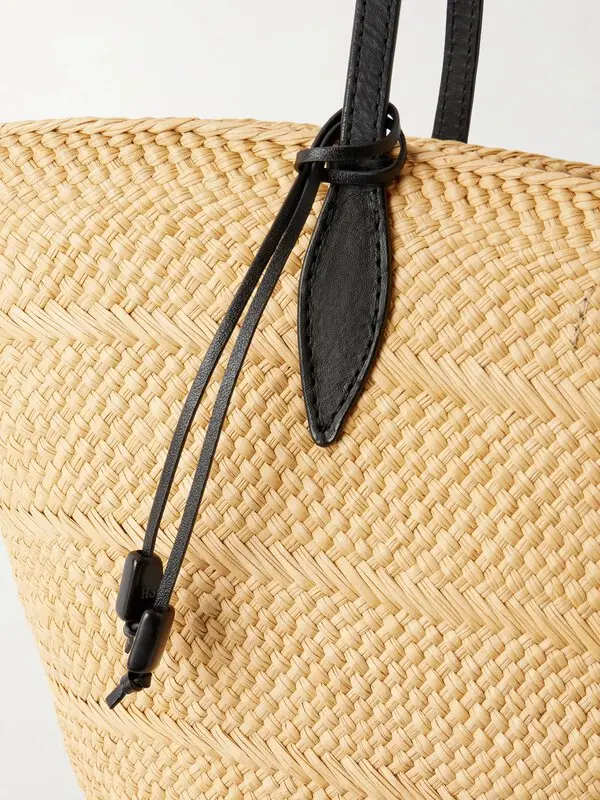 HUNTING SEASON Market Raffia Tote