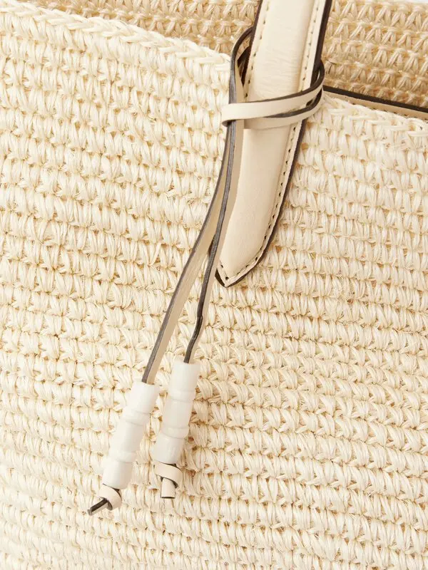HUNTING SEASON Market Raffia Tote