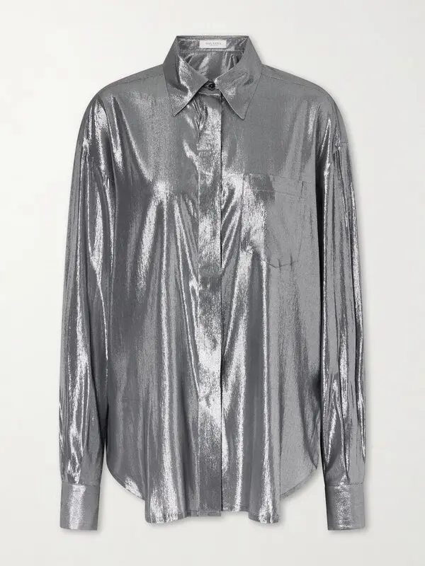 Giuliva Heritage Carmen Satin Shirt