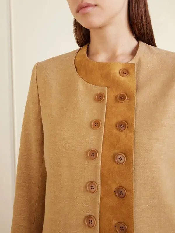 Giuliva Heritage Lara Linen-blend Blazer