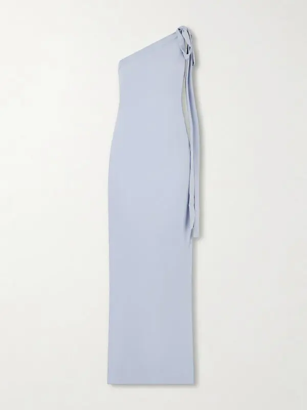 Bernadette Alexander One-shoulder Gown