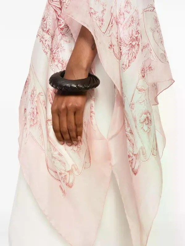 FERRAGAMO Silk Tunic With Floral Print
