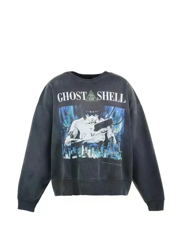 SAINT MXXXXXX Ghost In The Shell Graphic-print Sweatshirt