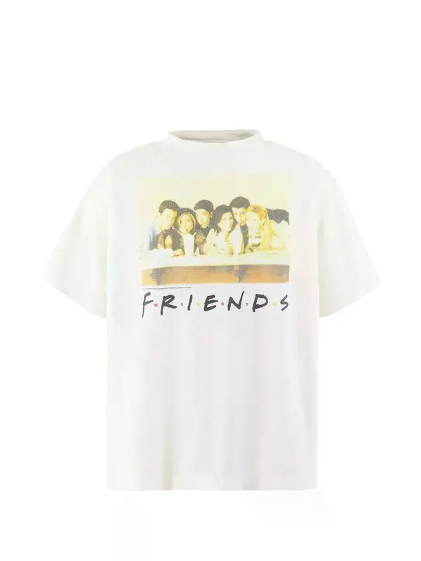 SAINT MXXXXXX Friends Graphic-print T-shirt - White