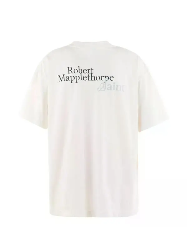 SAINT MXXXXXX X Robert Mapplethorpe Photographic-print T-shirt - White