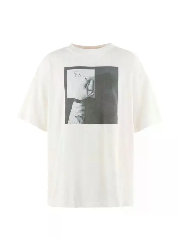 SAINT MXXXXXX Robert Mapplethorpe Photographic-print T-shirt - Neutrals
