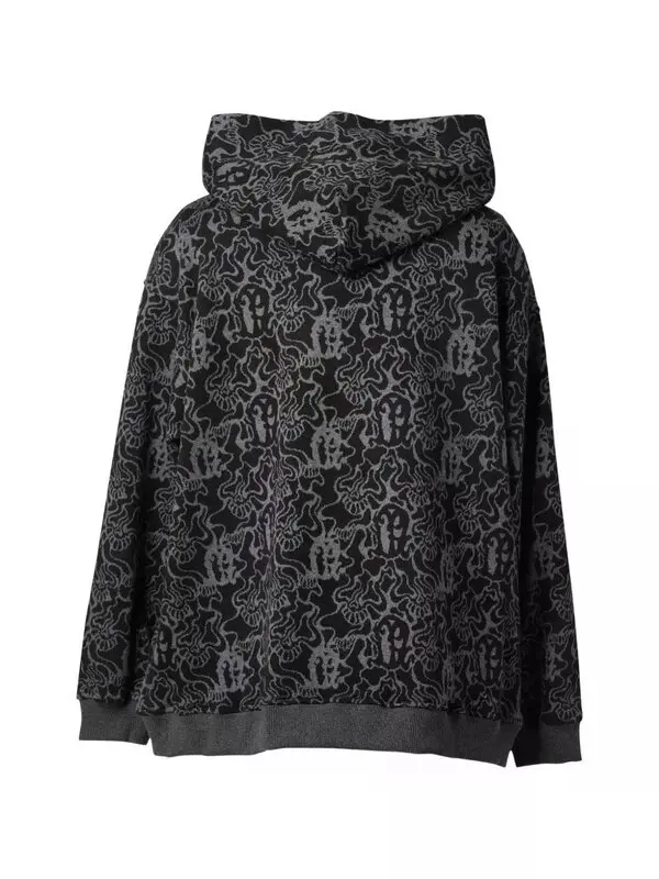CASELLA MEYER Jacquard Panther Hoodie