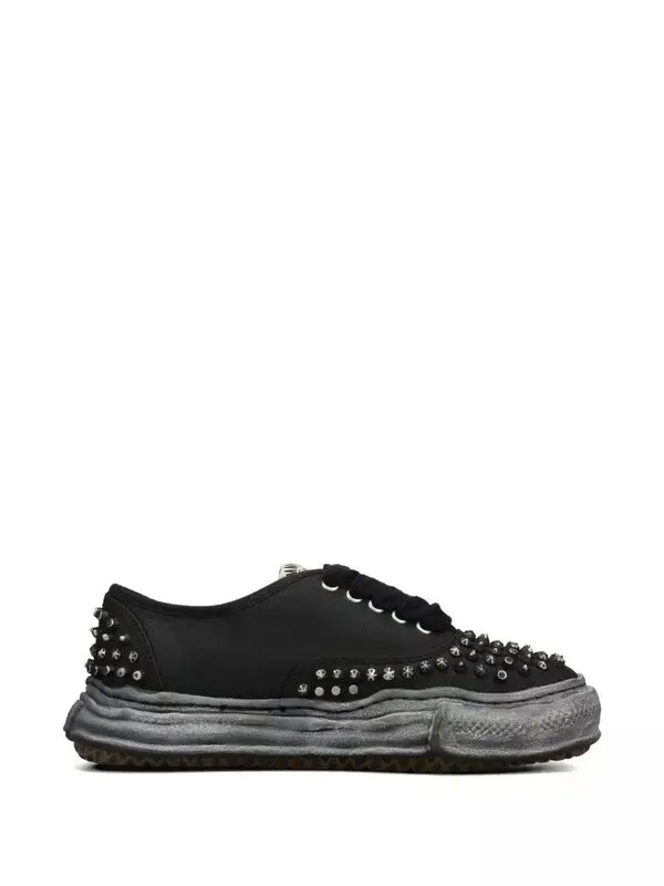 Mihara Yasuhiro Baker Studded Sneakers - Black