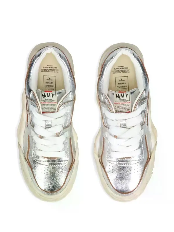 Mihara Yasuhiro Parker Wrinkle-effect Sneakers