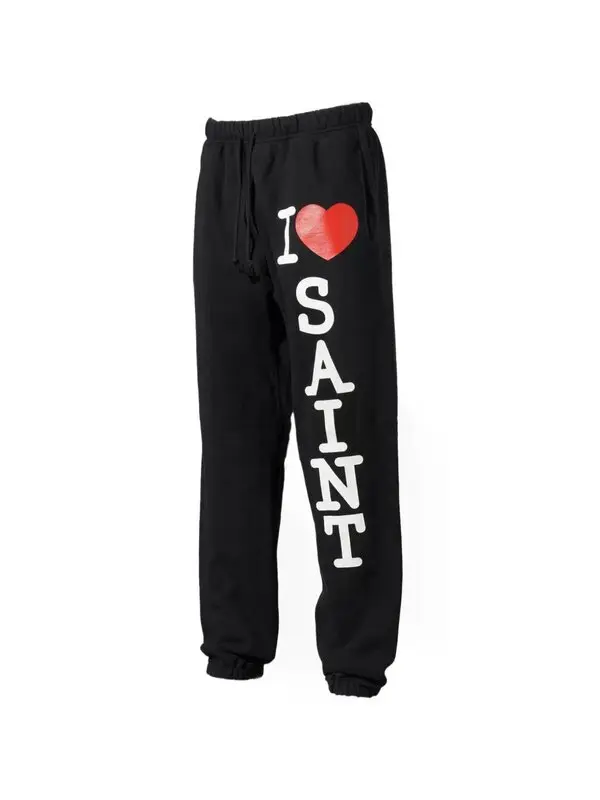 SAINT MXXXXXX Logo-print Drawstring Track Pants