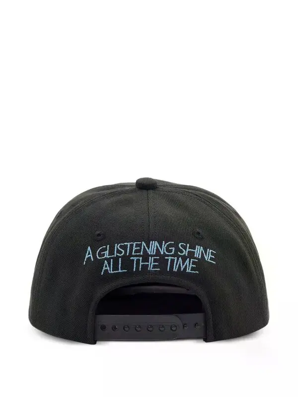 SAINT MXXXXXX Embroidered Logo Cap - Black