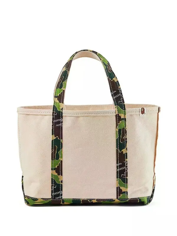 SAINT MXXXXXX Camouflage Print Tote Bag