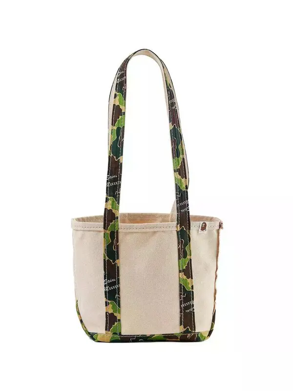 SAINT MXXXXXX Camouflage Print Shoulder Bag - Neutrals