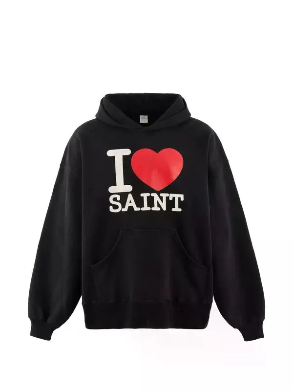 SAINT MXXXXXX Graphic Print Hoodie