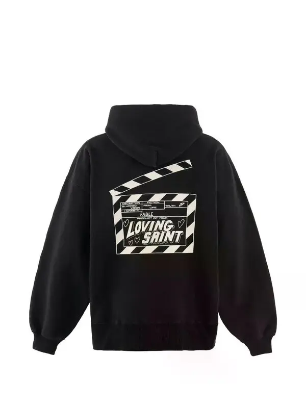 SAINT MXXXXXX Graphic Print Hoodie