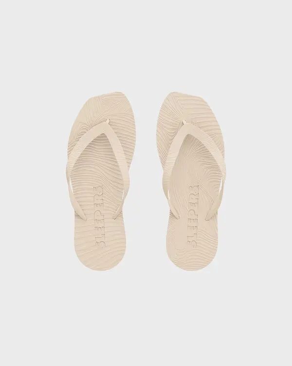 VELOUR Tapered Platform Flip-flops