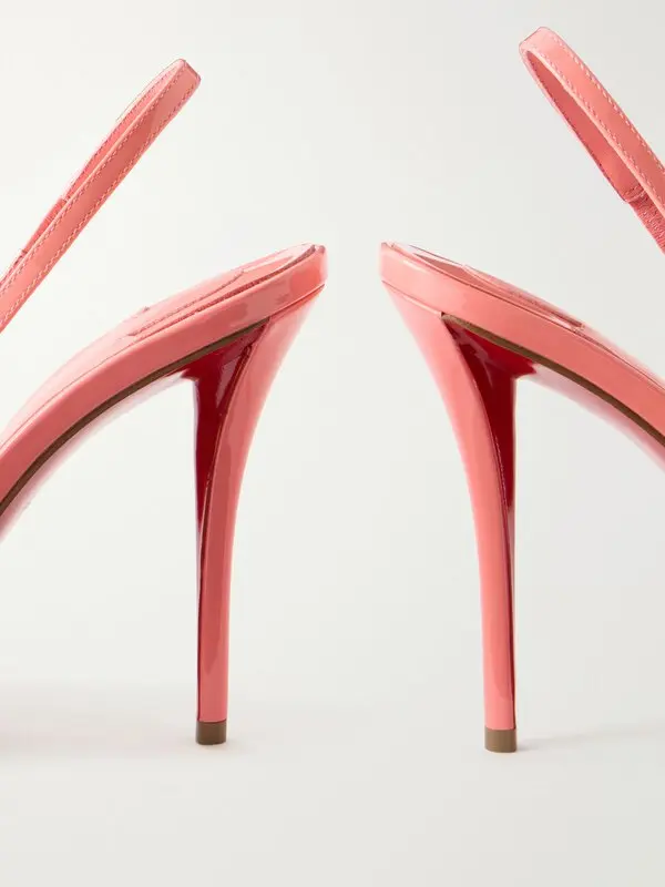 CHRISTIAN LOUBOUTIN Sofia Z 100 Slingback Sandals - Pink