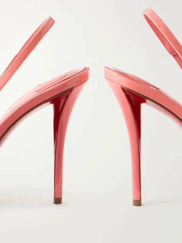 CHRISTIAN LOUBOUTIN Sofia Z 100 Slingback Sandals - Pink