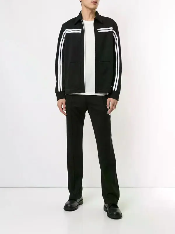 PORTS V Logo Print Bomber Jacket
