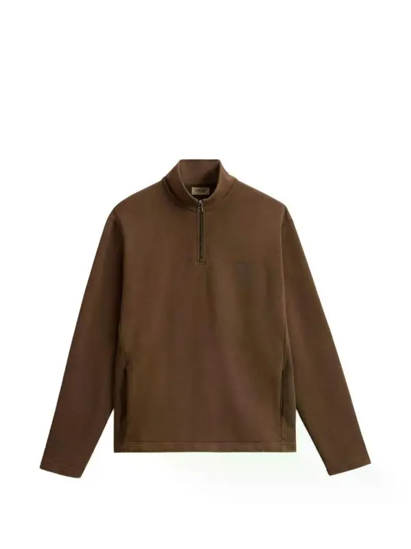 Woolrich Cotton Half-zip Sweatshirt