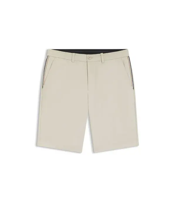 BOSS Active Water-repellent Four-way Stretch Shorts - Light Beige